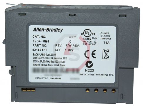 1734-OW4 | In Stock! | Buy Online | Allen Bradley - PLC Point I/O 1734 ...